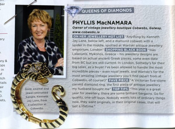 Phyllis MacNamara "Queen of Diamonds" - Cobwebs